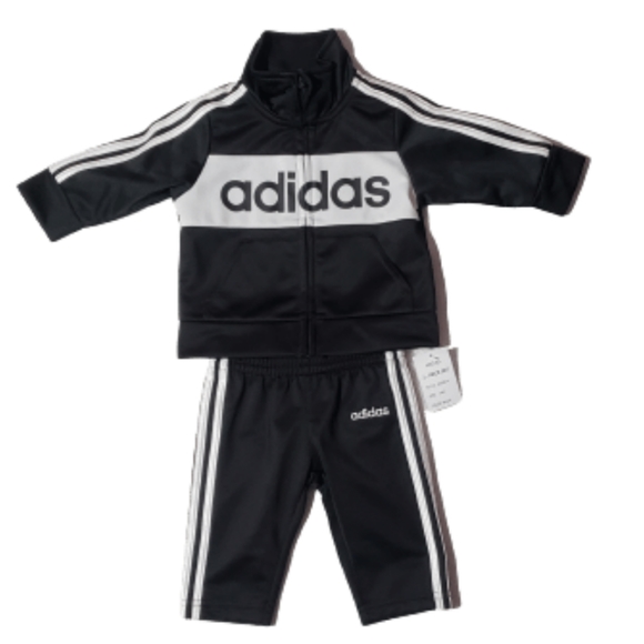 adidas | Matching Sets | Adidas Infant Baby Boys Twopiece Black And ...
